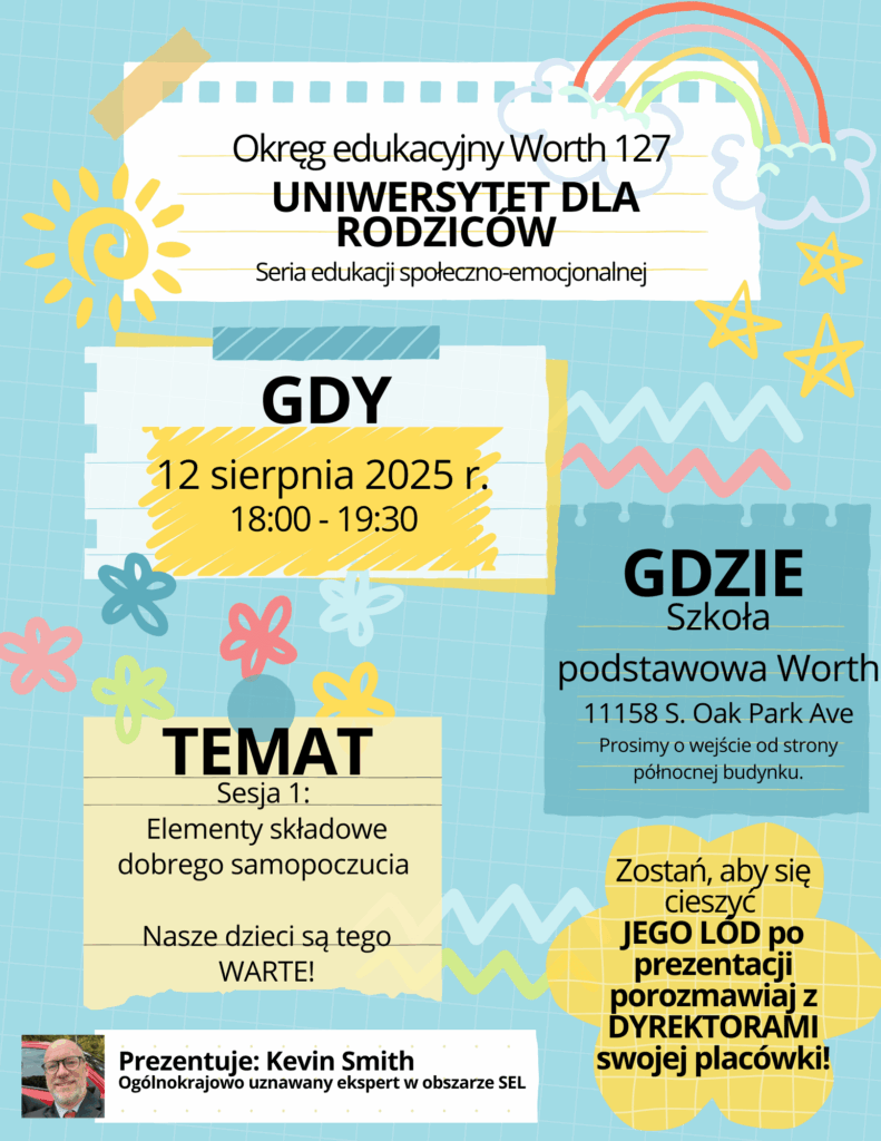 Parent University Event August 12th – Worth Elementary – Welcome to ...